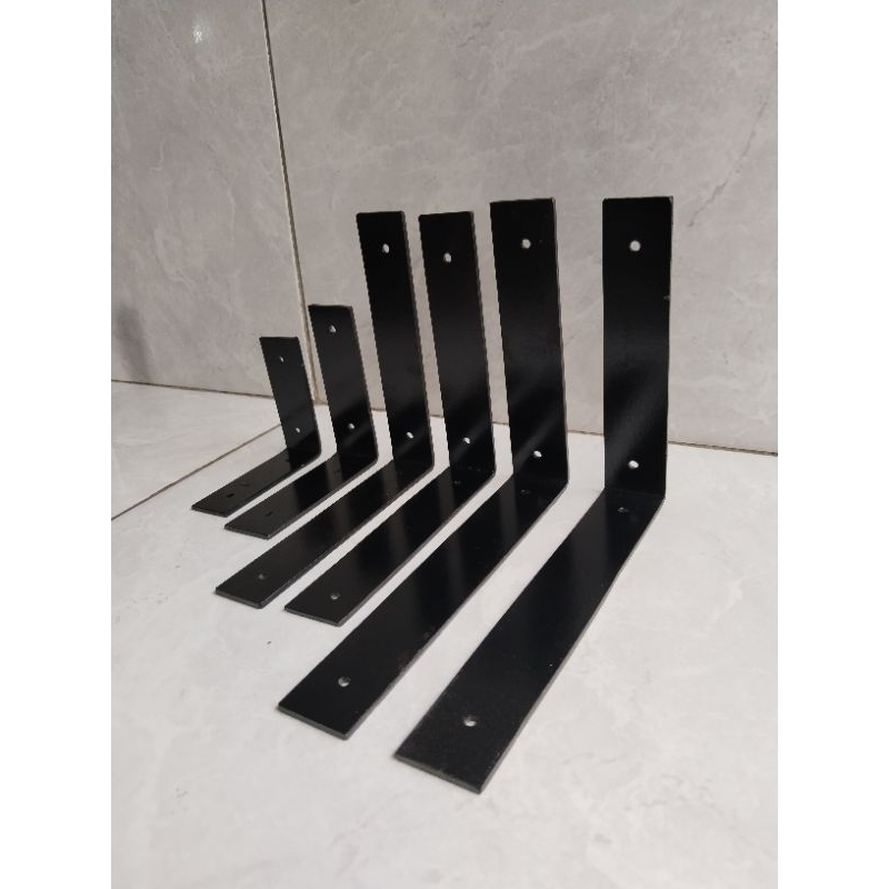 Jual siku rak ambalan dinding | briket besi plat siku | siku besi ...