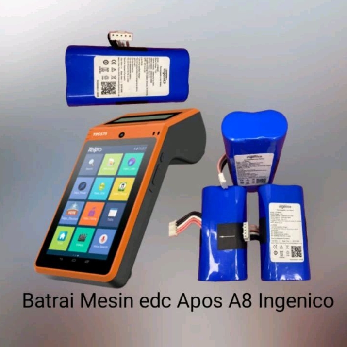 Jual Batrai untuk mesin EDC Apos A8 100% Original | Shopee Indonesia