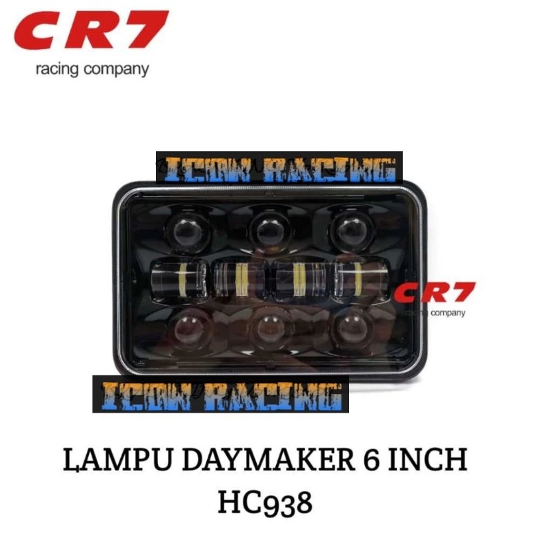 Jual Lampu LED Daymaker Kotak 10 Mata 4 x 6 Inch Gl Pro Gl Max Gl 100 ...