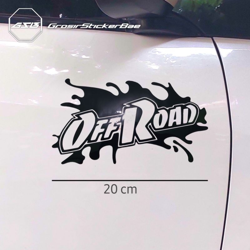 Jual Sticker mobil offroad cutting stiker bercak mobil offroad | Shopee ...