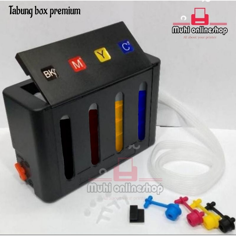 Jual Tabung infus printer Box pengunci | Lengkap dengan tinta | Shopee ...