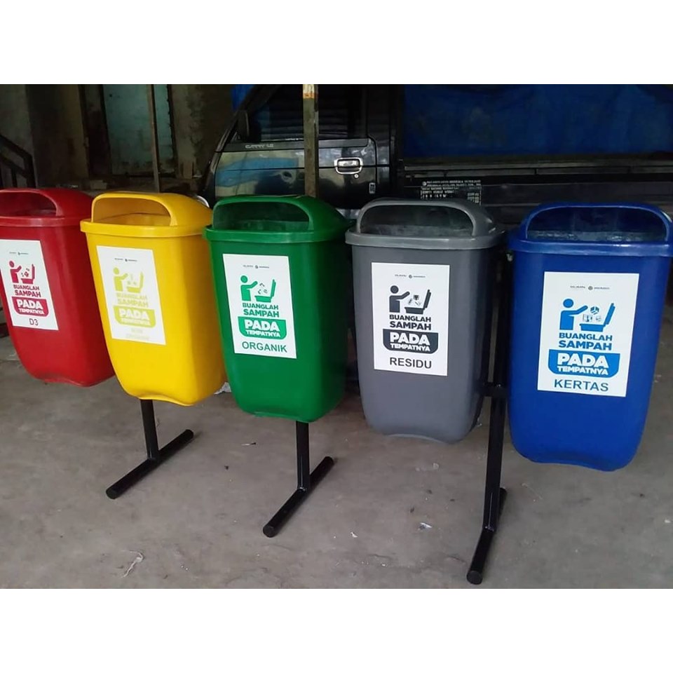 Jual Tong Sampah Pilah 5 in 1 Kap 50 Liter | Shopee Indonesia