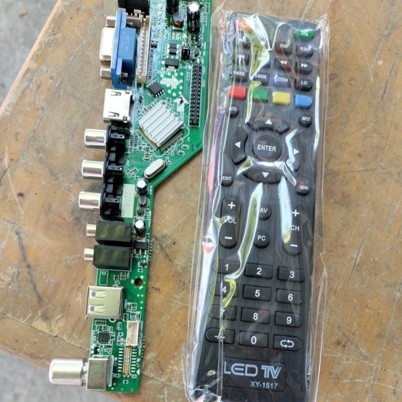 Jual mb main board Tv digital universal tipe tertinggi RR52C.03A dan ZS ...