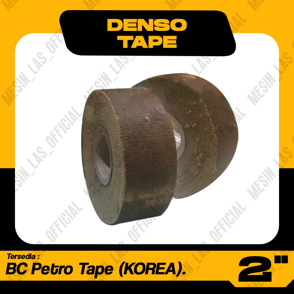 Jual Denso Tape 2 inch x 10 Meter (Korea) BC Petro Tape | Shopee Indonesia