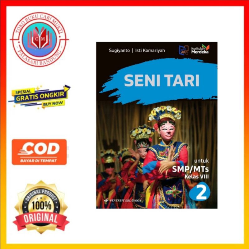 Jual Erlangga Buku Seni Tari Untuk SMP/MTS Kelas 8 Kurikulum Merdeka | Shopee Indonesia