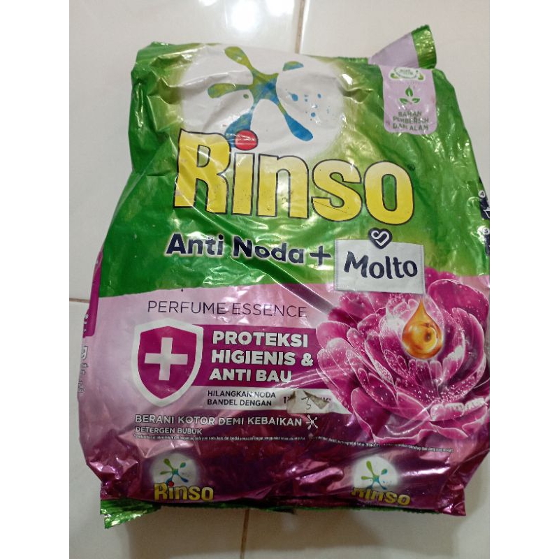 Jual Rinso Anti Noda+Molto Perfume Essence Proteksi Higienis & Anti Bau 1.8kg | Shopee Indonesia