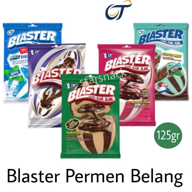 Jual Blaster Neapolitan sukocok permen 125gr | Shopee Indonesia