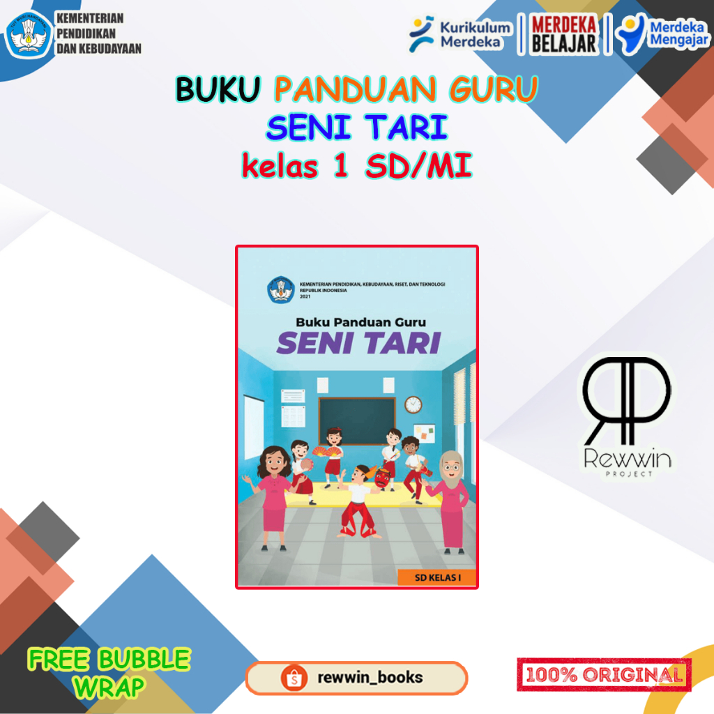 Jual Buku PANDUAN GURU SENI TARI SD Kelas 1 - Kurikulum Merdeka | Shopee Indonesia