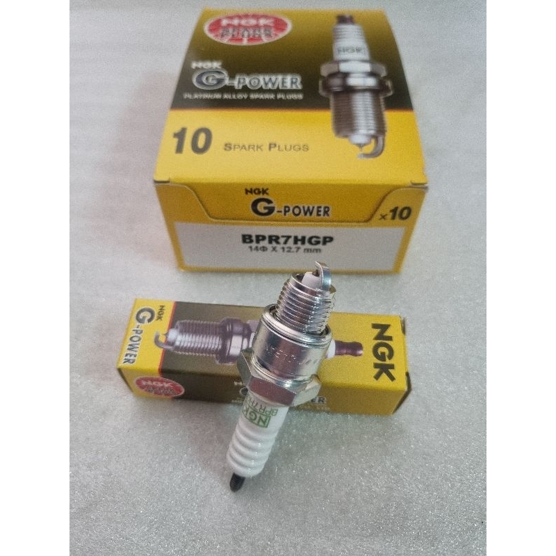Jual BUSI NGK PLATINUM G-POWER BPR7HGP RX KING, RXS, FORCE1, F1ZR ...