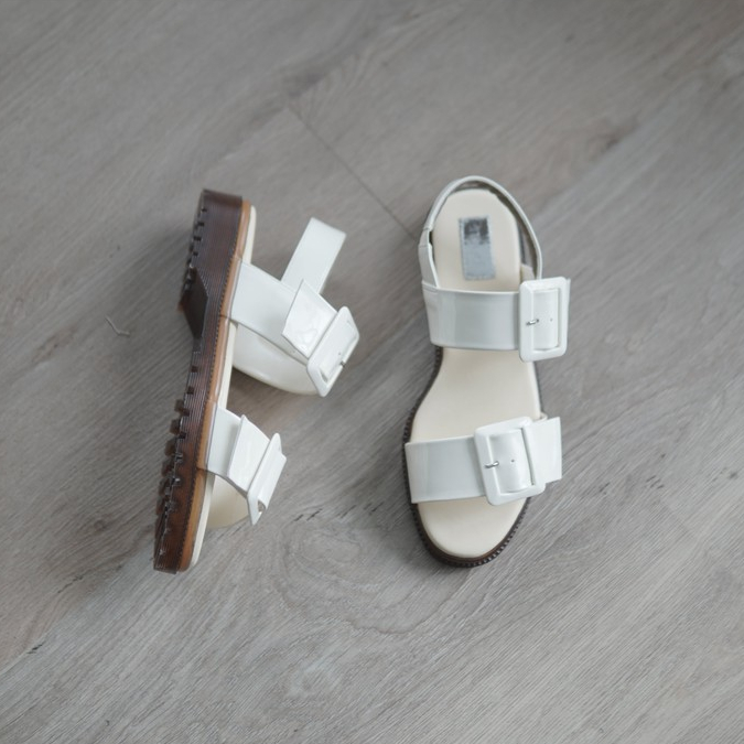 Jual Proudly sepatu sandal docmart stacy sandals | Shopee Indonesia