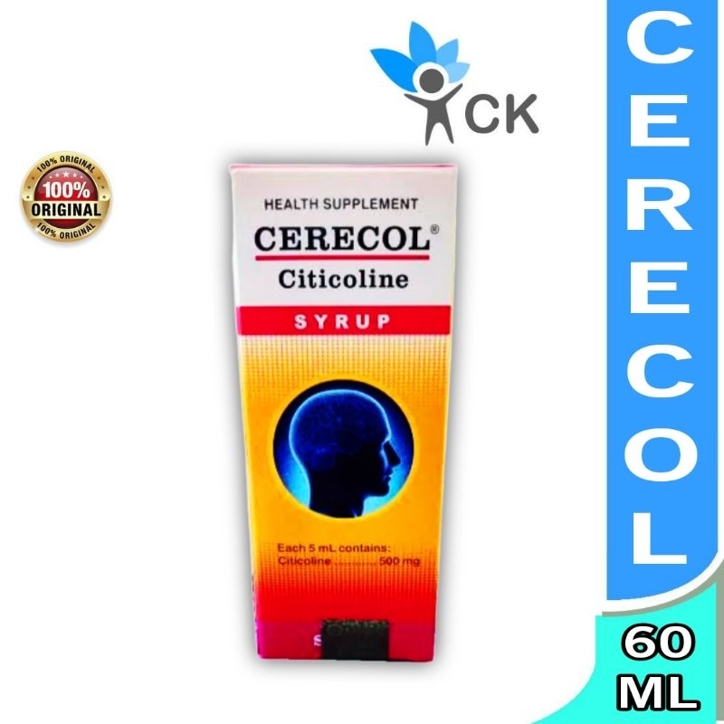 Jual CERECOL SYRUP / TABLET - citicoline | Shopee Indonesia