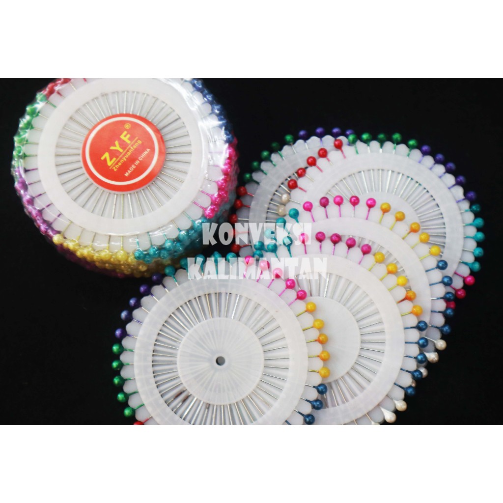 Jual Jarum Pentul Piring / Jarum Pentul Hijab / Jarum Pentul Bulat ...