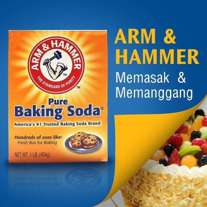 Jual Baking soda Pure Powder Arm Hammer 454gr | Shopee Indonesia