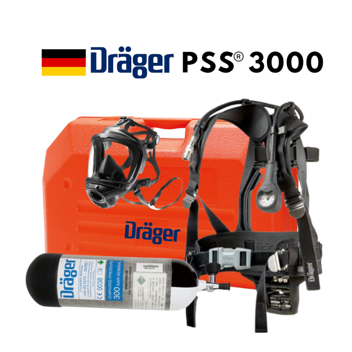 Jual Breathing Apparatus SCBA Drager PSS3000 Composite Cylinder 6,8 ...