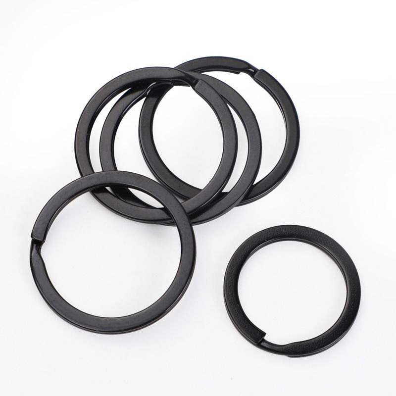 Jual RING GANTUNGAN KUNCI 3cm(BLACK ALOY) RING O/RING GEPENG PREMIUM ...