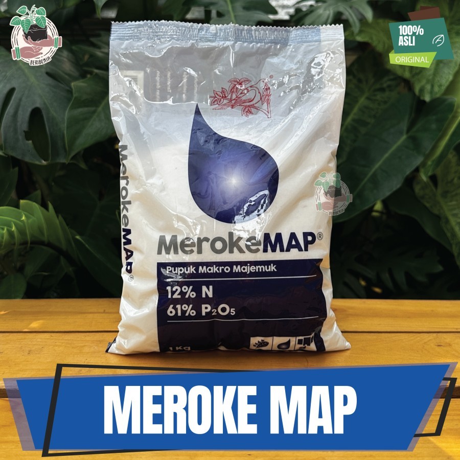 Jual Pupuk Makro Majemuk Meroke MAP 1KG Mono Ammonium Phosphate ...