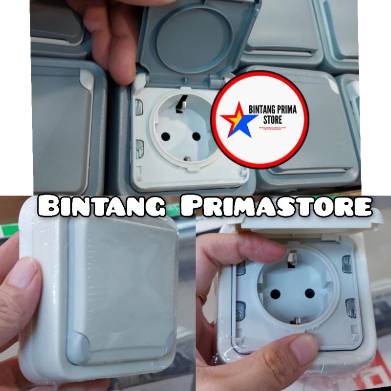 Jual STOP KONTAK OUTBOW LEGRAND FLEXO 69869 DENGAN TUTUP / COVER ...