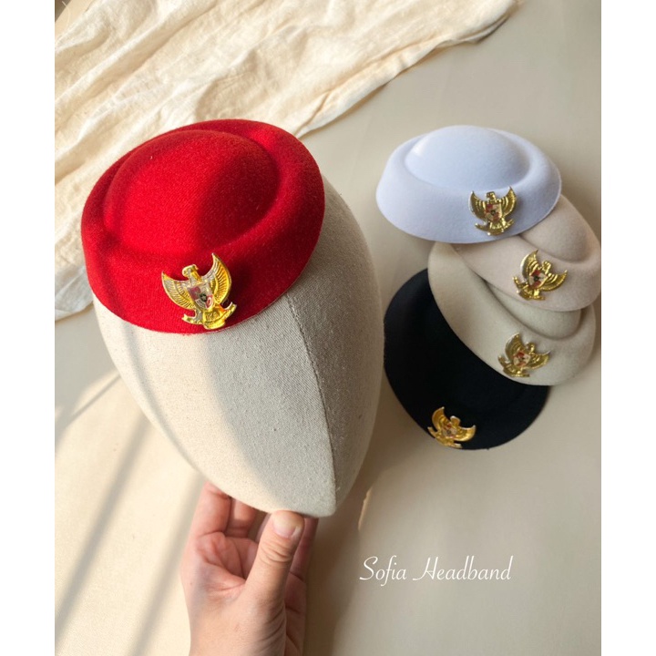 Jual Stok terbatas Sofia Headband michiko hat aksesoris pita rambut ...