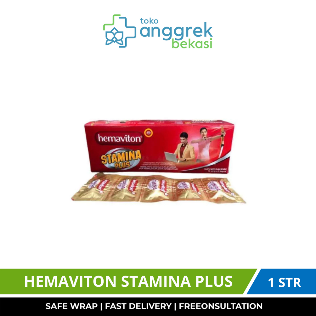 Jual HEMAVITON STAMINA STRIP/VITAMIN DAYA TAHAN TUBUH/MENA,MBAH TENAGA ...