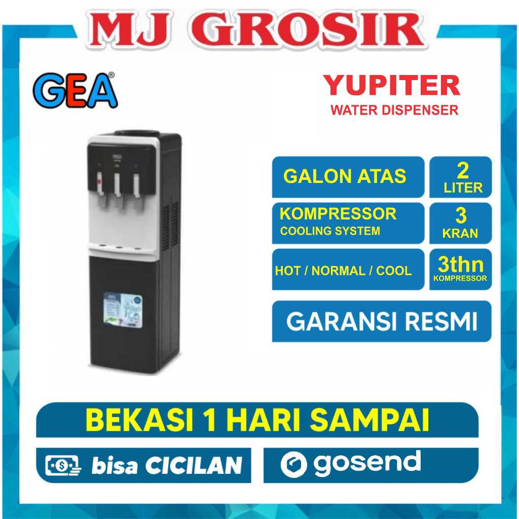 Jual WATER DISPENSER GEA YUPITER / 760 / DS 308 / WDP 500 GALON ATAS ...