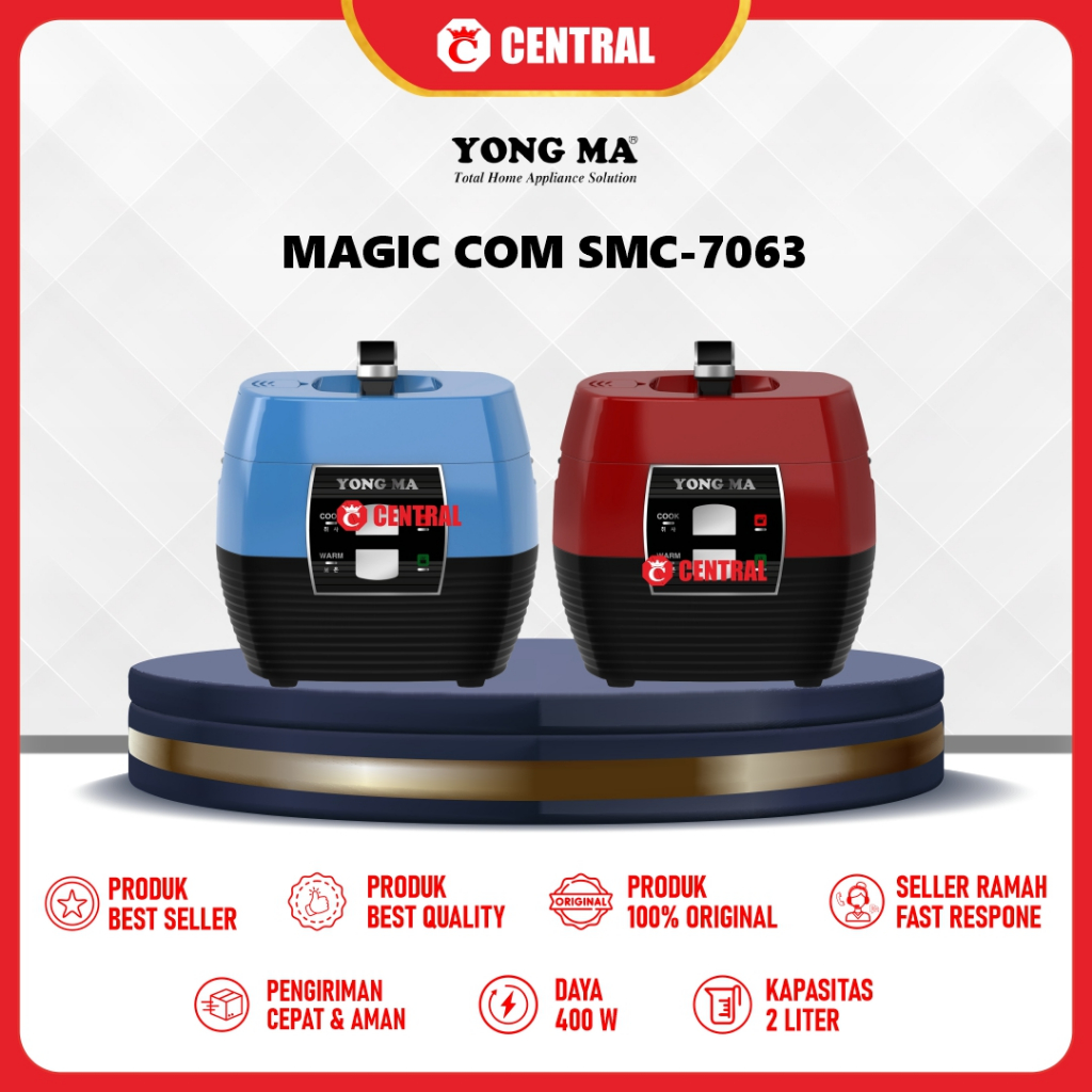 Jual MAGIC COM YONGMA SMC 7063 SMC-7063 SMC 7063 2LITER ...