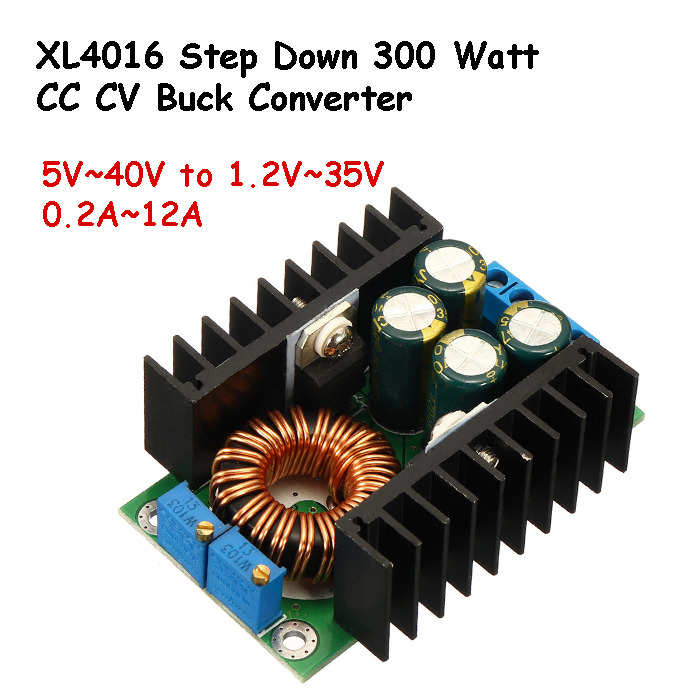 Jual XL4016 Adjusable 300W 9A DC to DC Step Down 10A CC CV Buck Converter | Shopee Indonesia