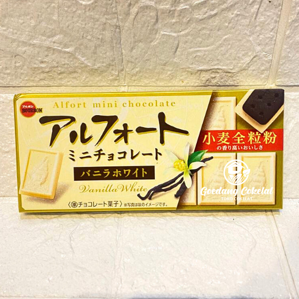 Jual Bourbon Alfort Mini Chocolate Rich Vanilla White Wheat & Milk ...