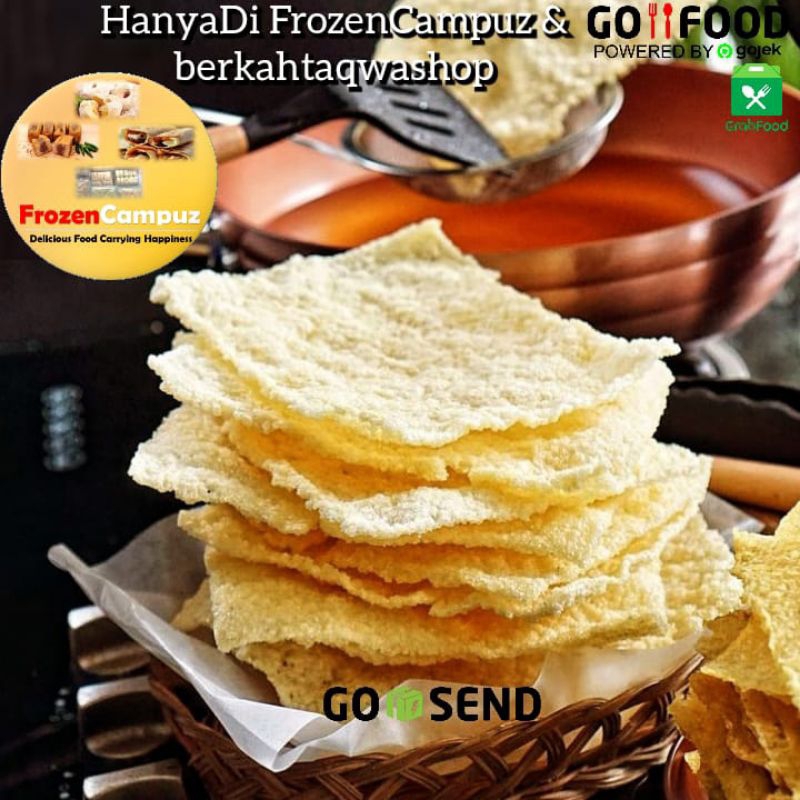 Jual Kerupuk Puli Besar 1kg Krupuk Puli Premium Kerupuk Gendar Puli ...