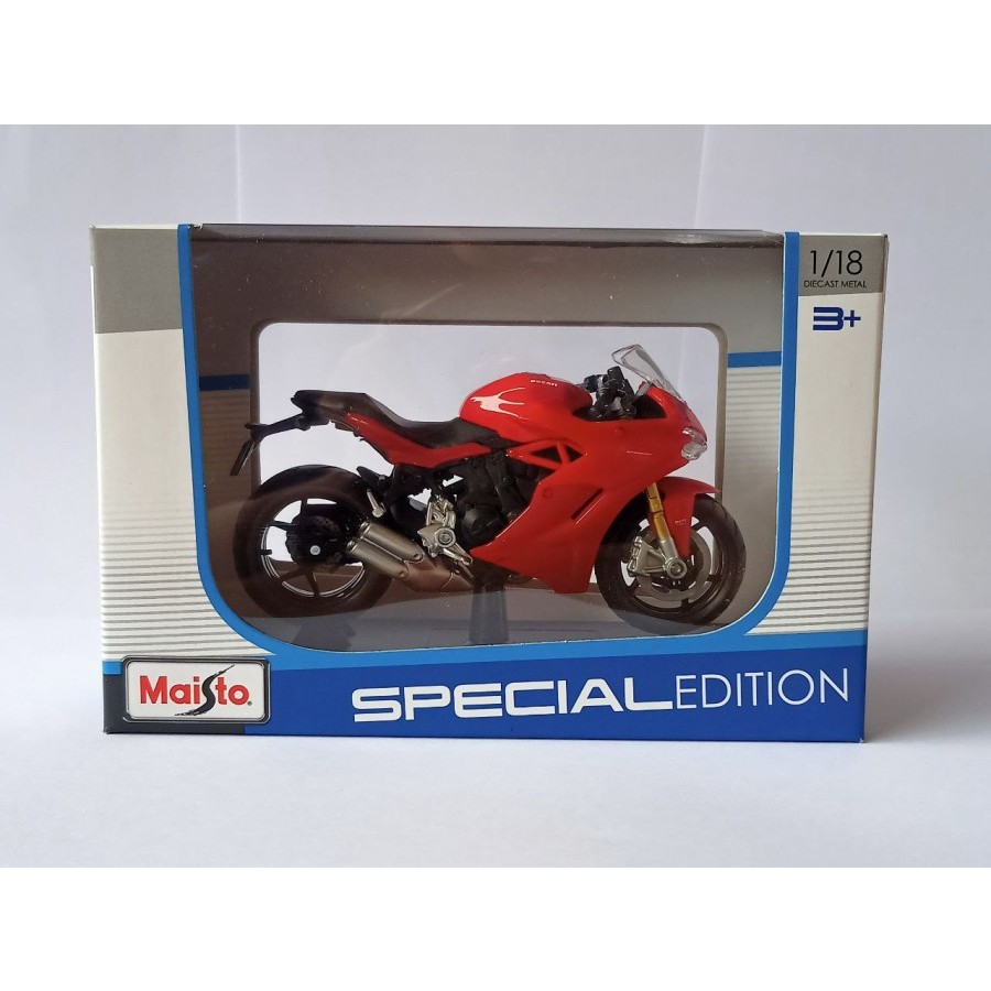 Jual Diecast Motor Ducati Super Sport S miniatur motor sport maisto ...