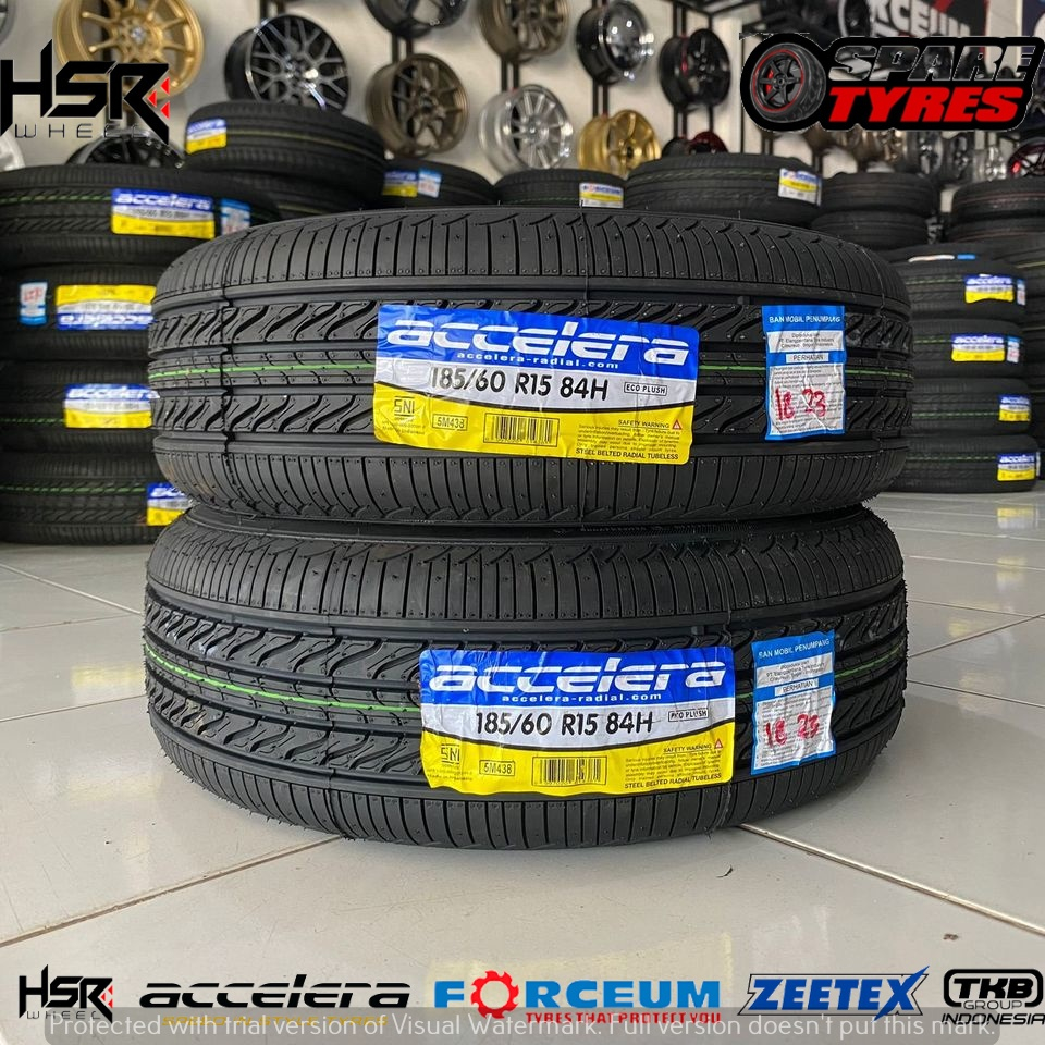 Jual Ban Mobil Terbaru 2023 Ukuran 185 60 Ring 15 Accelera Eco Plush Tubles | Shopee Indonesia