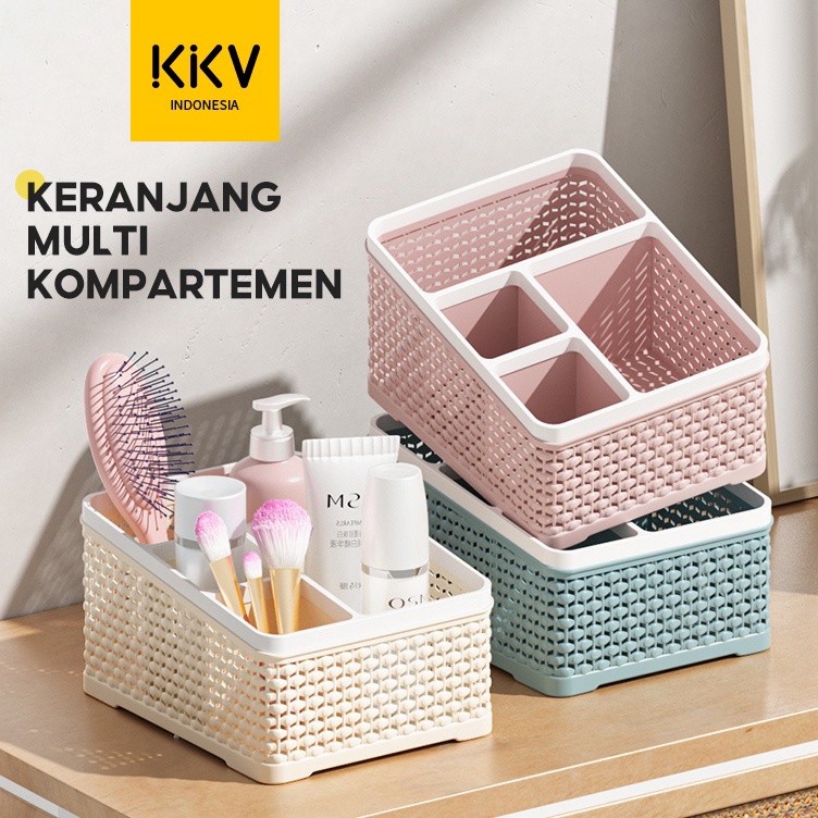 Jual KKV SUNMIKI Storage basket 3 colors A Type | Shopee Indonesia