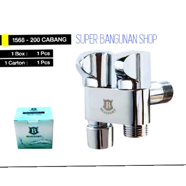 Jual Terupdate Kran cabang shower Beaufort 12inch Kran Dua stop kran 12 ...