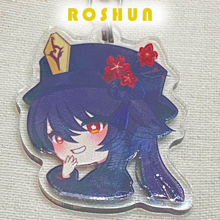 Jual Roshun Gantungan Kunci Akrilik Keychain Acrylic Genshin Impact Hu ...