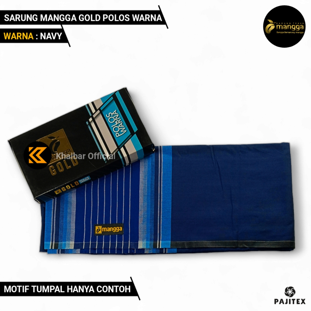 Jual Sarung Polos Dewasa Mangga Gold Sarung Hitam Polos Warna Pria ...