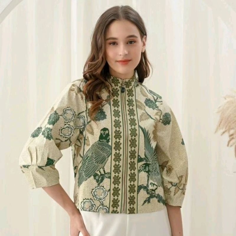 Jual Size Standar : Jaket Bomber Batik Wanita / Jaket Batik Wanita ...