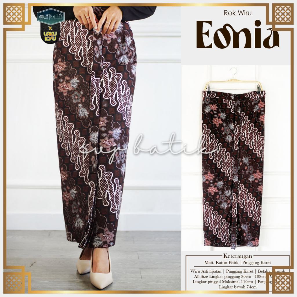 Jual ROK SPAN BATIK WIRU WANITA TRADISIONAL ADAT JAWA ACARA LAMARAN ...