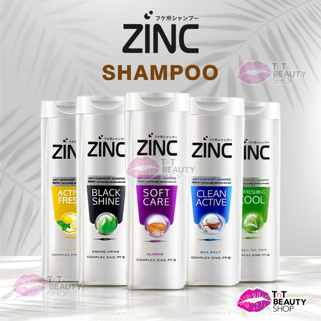Jual Zinc Shampoo Anti Ketombe Botol Series | TnT Beauty Shop | Shopee ...
