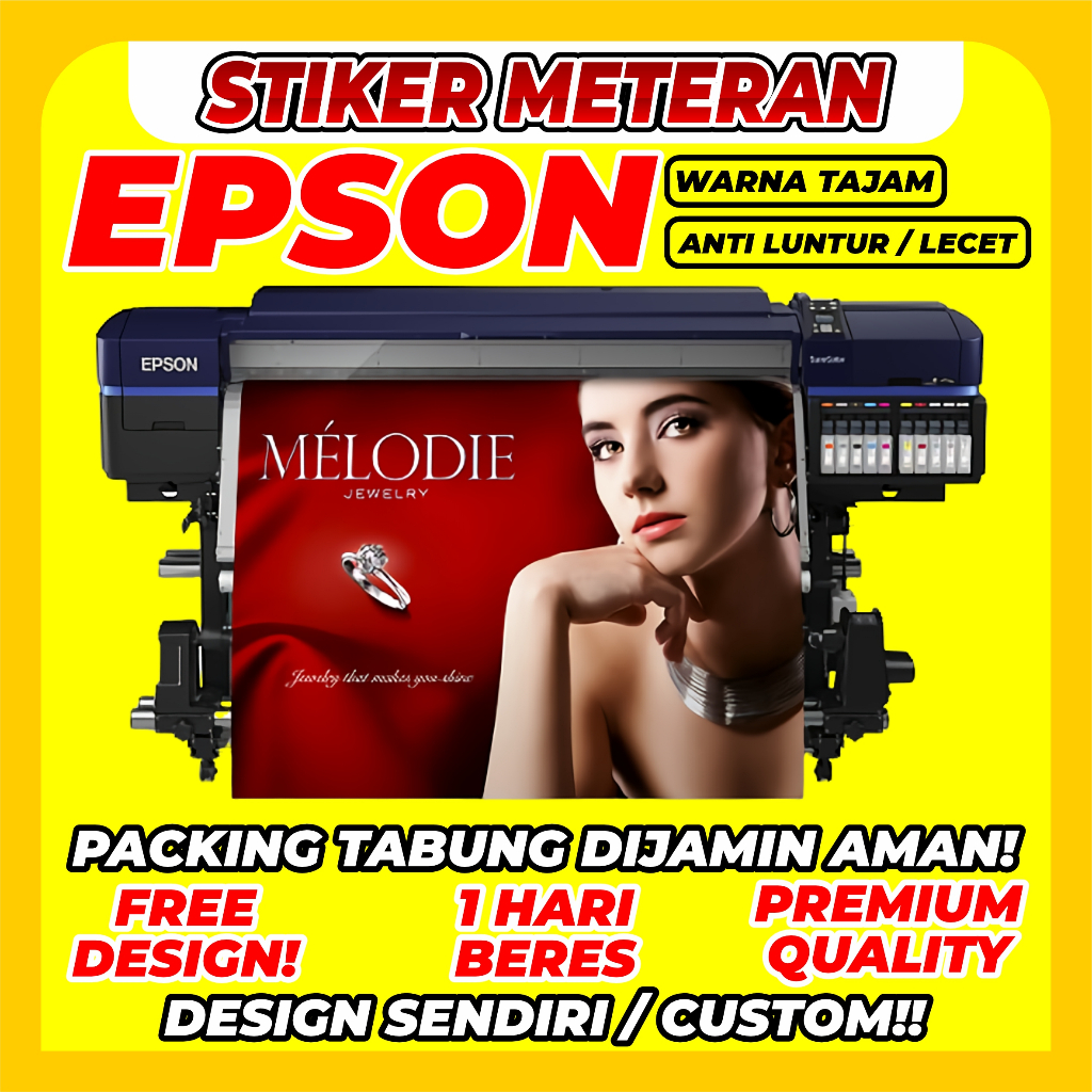 Jual CETAK PRINT STIKER STICKER VINYL INDOOR METERAN DECAL LABEL ...