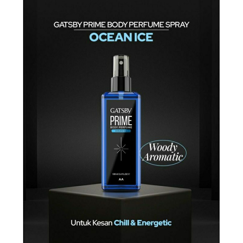 Jual GATSBY PRIME BODY PARFUME SPRAY 100ML | Shopee Indonesia