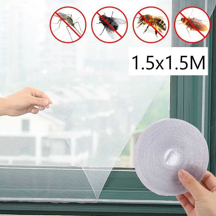 Jual Tirai Magnet Anti Nyamuk Tebal Untuk Pintu & Jendela - Kelambu ...