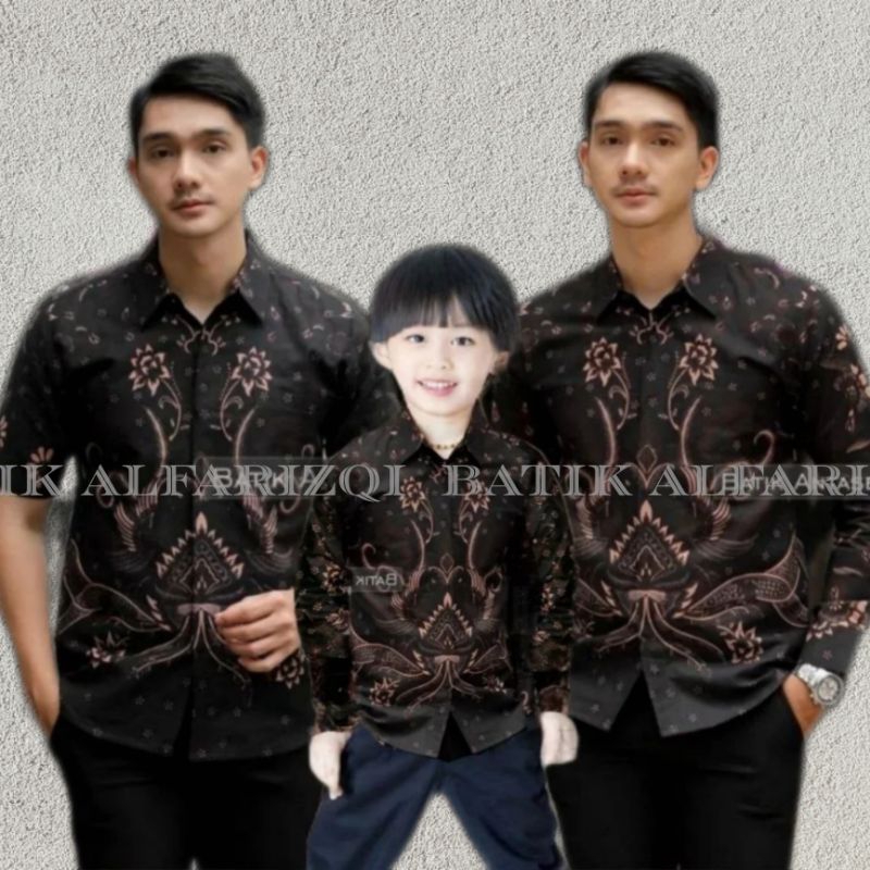 Jual [COD]BATIK COUPLE KELUARGA AYAH DAN ANAK LAKI LAKI-BATIK COUPLE ...