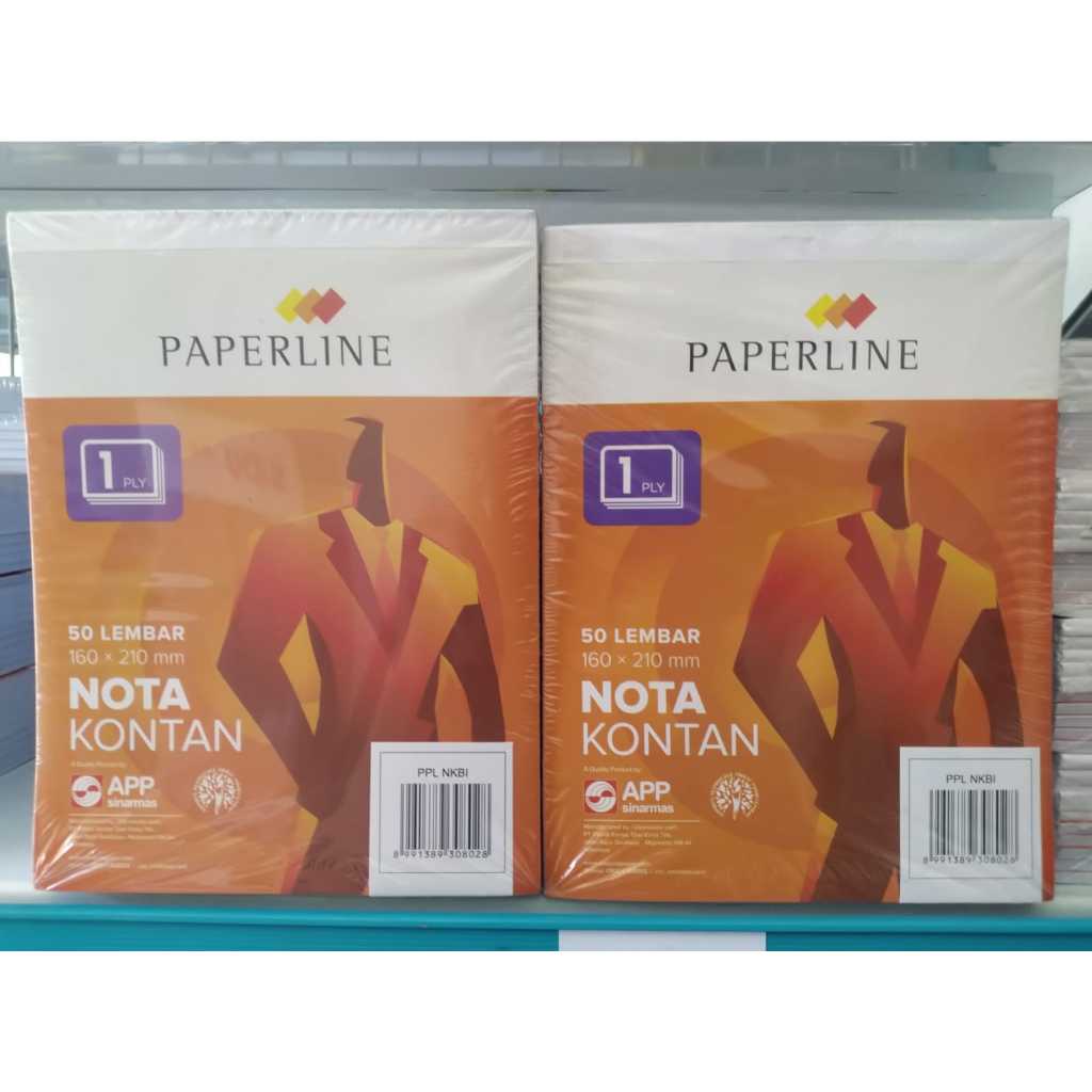Jual Nota Kontan PAPERLINE 1 PLY Ukuran Besar (160x210mm) | Shopee ...