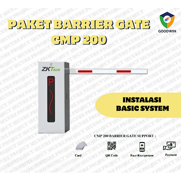 Jual Paket Barrier Gate Cmp 200 Palang Parkir Instalasi Basic System 