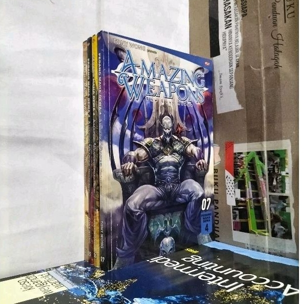 Jual KOMIK PEDANG MAHA DEWA 4 AMAZING WEAPONS THE LOST BLADE | Shopee ...