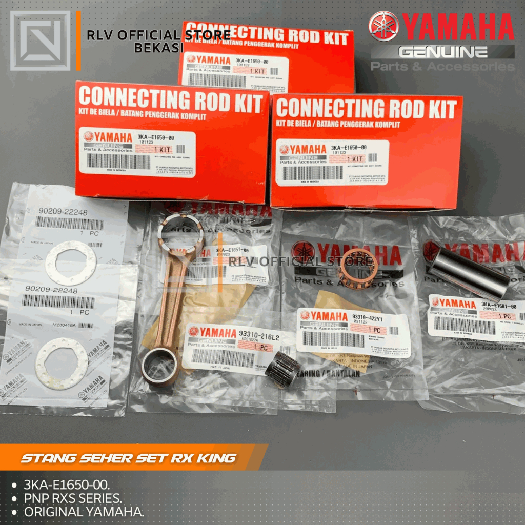 Jual Stang Seher Set Connecting rod kit RX King Rxking rxk Original 3KA ...