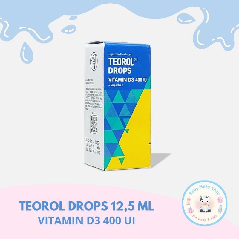 Jual Teorol Drops 12,5 ml Vitamin D3 400IU | Shopee Indonesia