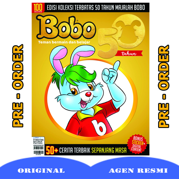 Jual Edisi Koleksi Terbatas 50 Tahun Majalah Bobo (READY) | Shopee Indonesia