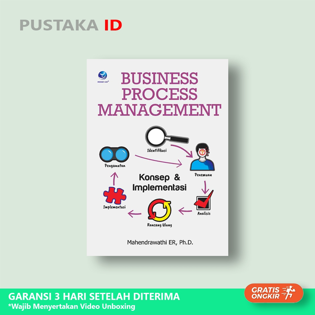 Jual Buku Business Process Management, Konsep Dan Implementasi ...