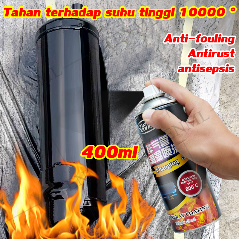 Jual Itu dapat menahan suhu tinggi 10000 ° Cat semprot Knalpot mesin ...