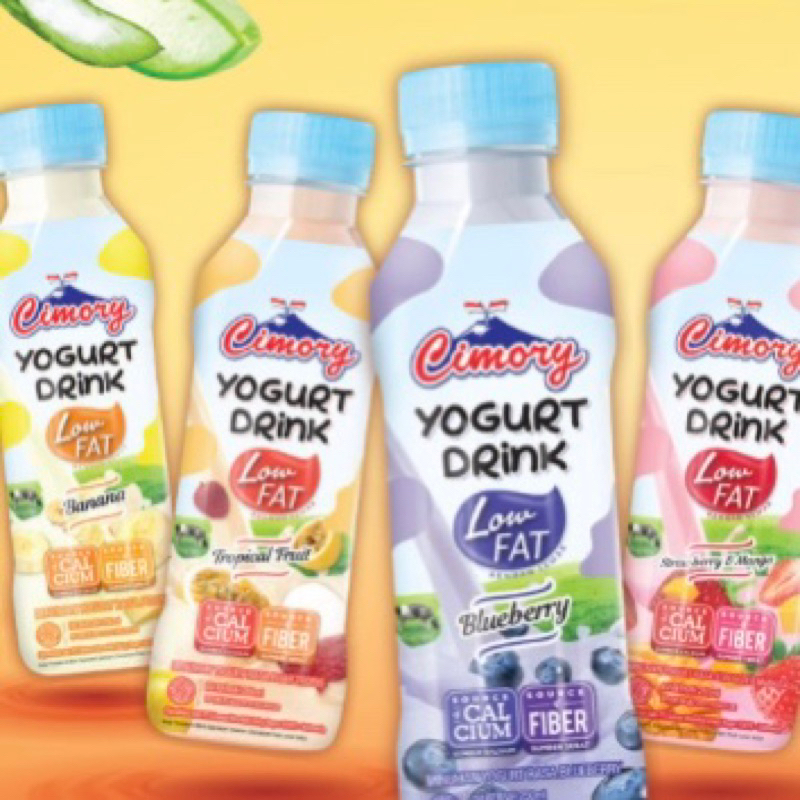 Jual Cimory Yogurt Drink Low fat 240ml (All Variant) | Shopee Indonesia